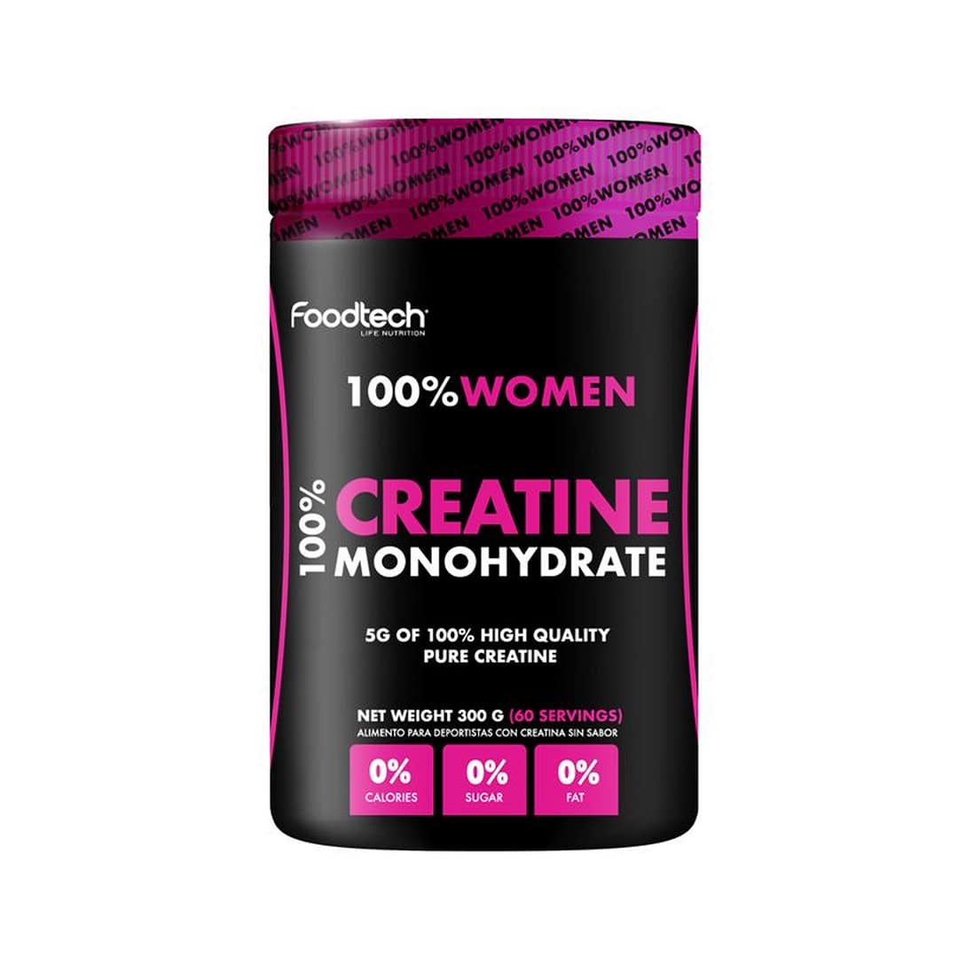 Creatine 100% Women 300gr - Foodtech - Elite Nutrition